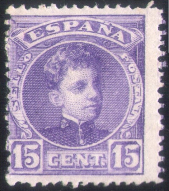 Spain 245 1901/05 Alfonso XIII MH | eBay