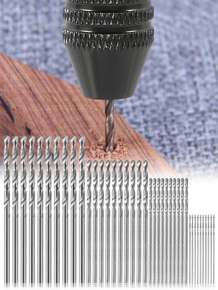 40X Extra Long High 2-5mm Speed Steel HSS Twist Drill Bits-Set Metal PW ...