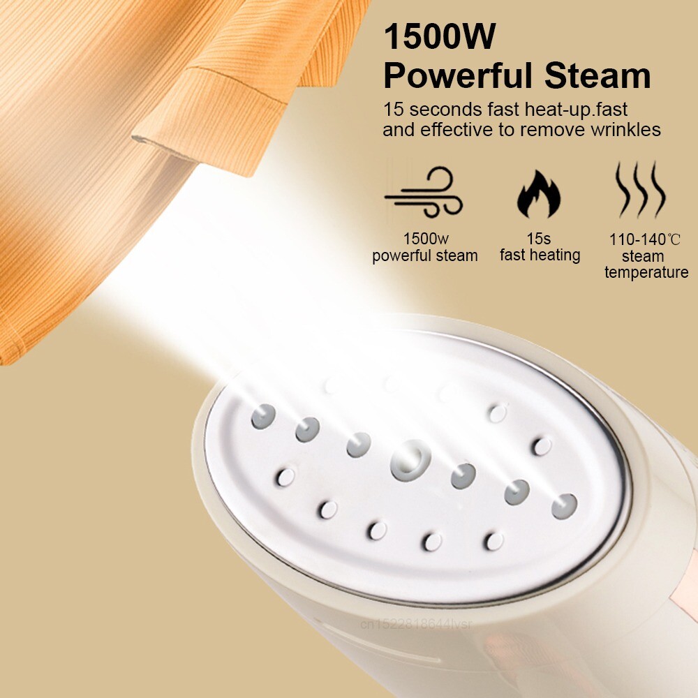 Electric 1500W Steam Iron Handheld Garment Steamer Vertical Steam Iron ...