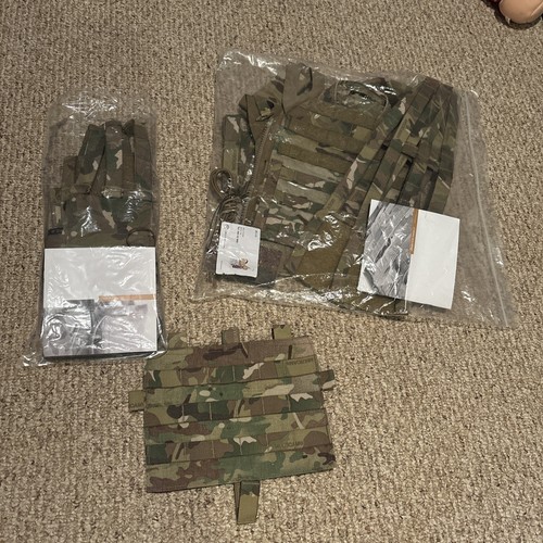 Crye Precision JPC 2.0 - MultiCam - Medium w Stretch Cummerbund, Molle ...