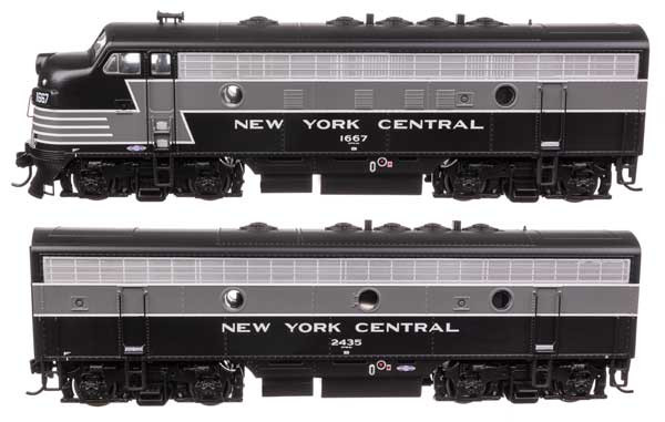 Walthers Mainline 21411 HO Scale EMD F7 A-B Set - ESU Sound and DCC New ...