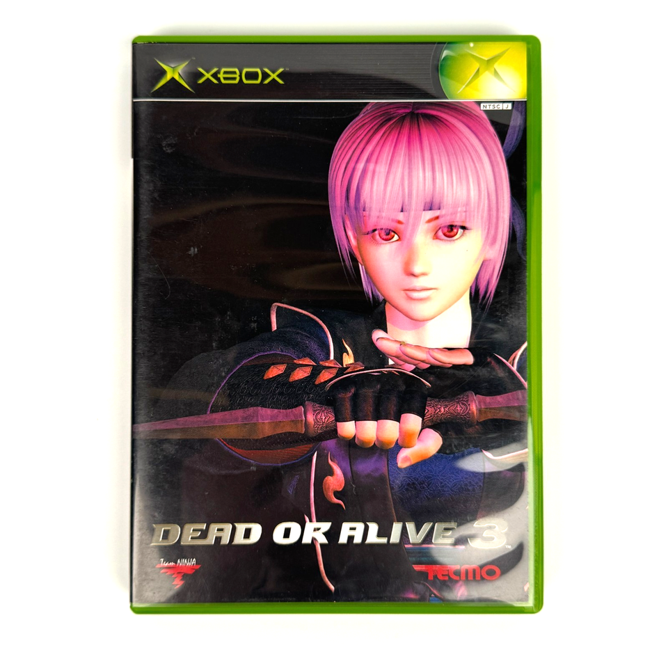 DEAD OR ALIVE 3 DOA Microsoft Xbox Japanese Complete - Fast Free ...
