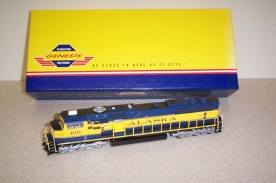 HO SCALE 'GENESIS' SD-70MAC 'ALASKA'. | eBay UK