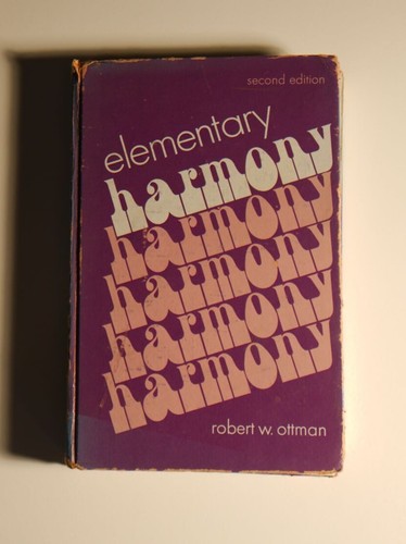 Elementary Harmony by Robert Ottman, second edition, acceptable | eBay