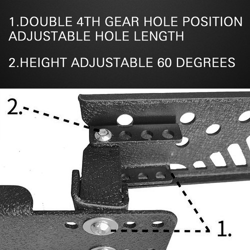 for 18-2021 Jeep Wrangler JL&Gladiator JT Steel Driver Side Foot Rest ...