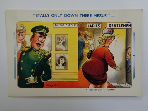 Vintage 'Bamforth & Co' Postcard Comic Series No.2095 Posted c1964 ...
