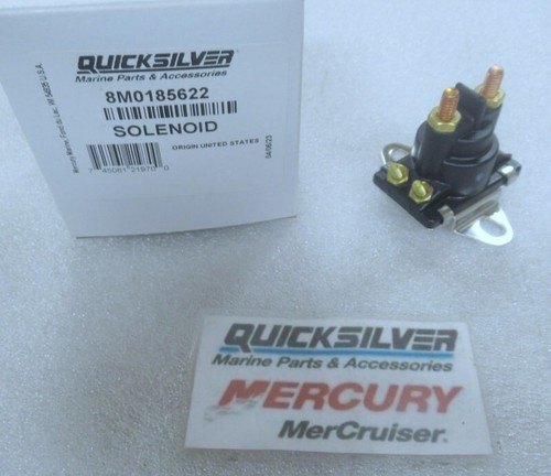 T11 Genuine Mercury Quicksilver 8M0185622 Solenoid OEM New Factory Boat ...