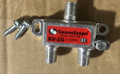 Coaxial Splitter CommScope Digital Cable SV-2G 2-way 5-1000mhz New-Many ...
