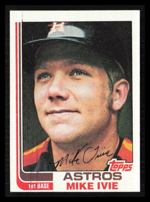 Mike Ivie 1982 Topps #734 Houston Astros | eBay