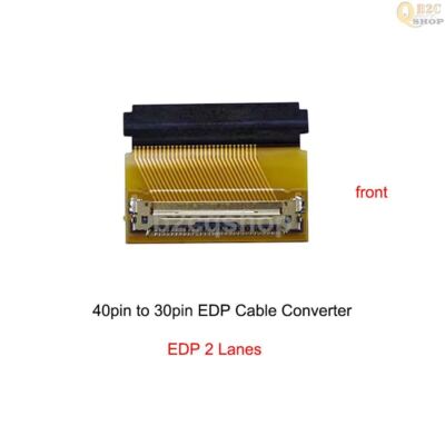 Laptop EDP LCD Screen 40pin to 30pin Connector Converter Cable Adapter ...