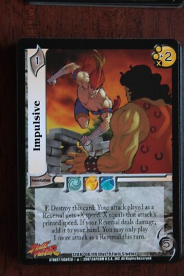 UFS Street Fighter Foundation- "Impulsive" Set SF08 | eBay