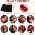 LED Red Infrared Light Therapy Belt for Body in Flexible Wearable Wrap ...