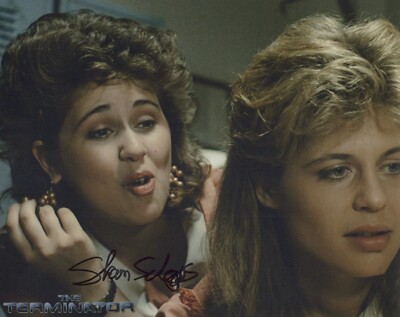 SHAWN SCHEPPS in THE TERMINATOR as Nancy. COA. In Pers. 10"x8" #837 ...