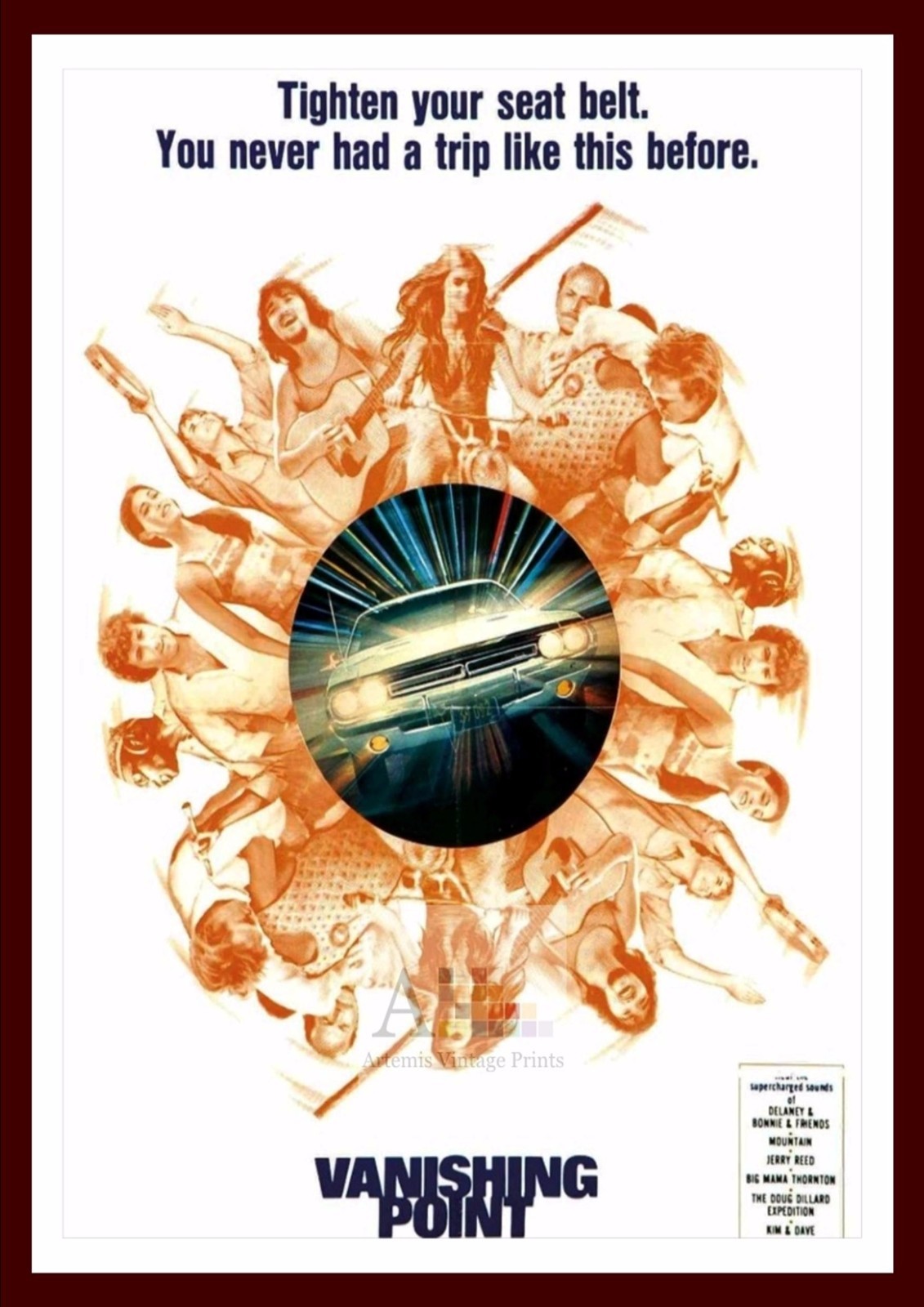 Vanishing Point Movie Poster A1 A2 A3 | eBay UK