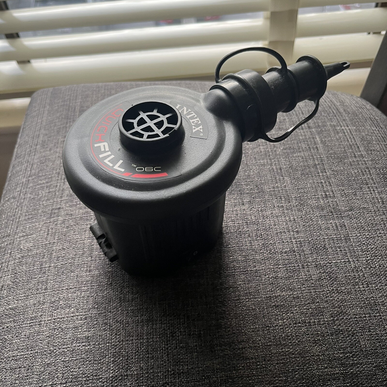 Intex Quick Fill 100 Electric Inflatable Mattress Air Pump AP619-III 3 ...