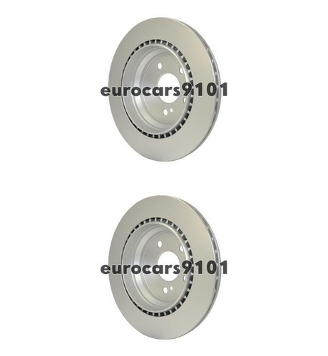 Mercedes S500 Hella-PAGID Rear Disc Brake Rotors (2) 355106912 ...