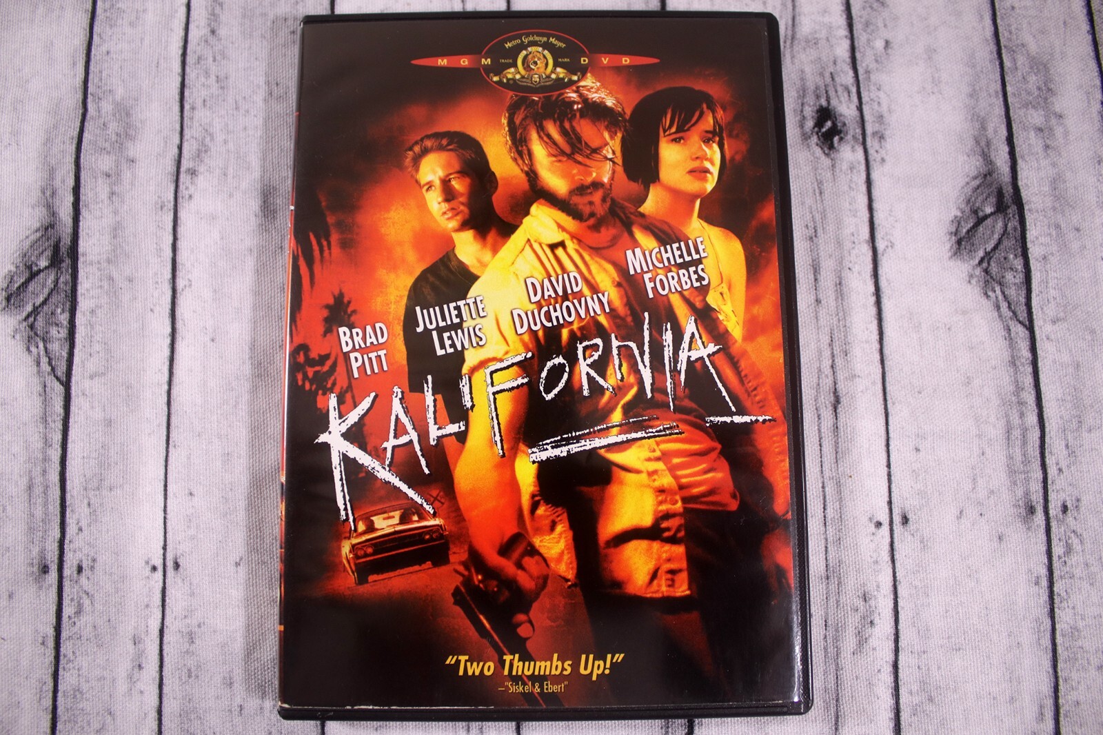 Kalifornia (DVD, 1993) Brad Pitt Juliette Lewis David Duchovny Michelle ...