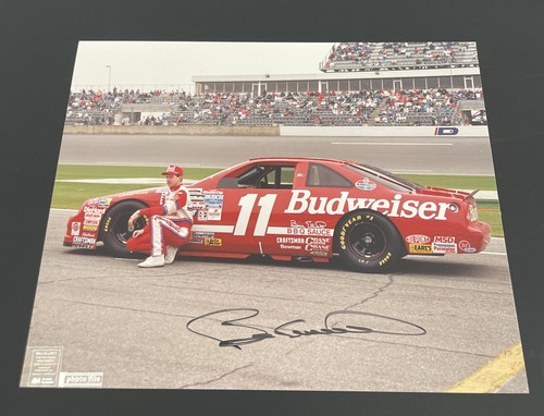 Bill Elliott NASCAR: Hand Signed Sport Photograph 8 x 10 Inches / KSK ...