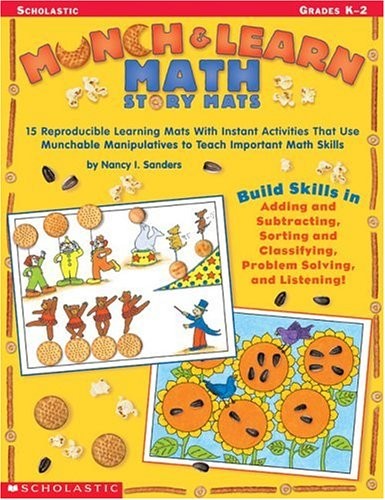 MUNCH & LEARN MATH STORY MATS: 15 REPRODUCIBLE LEARNING By Nancy ...
