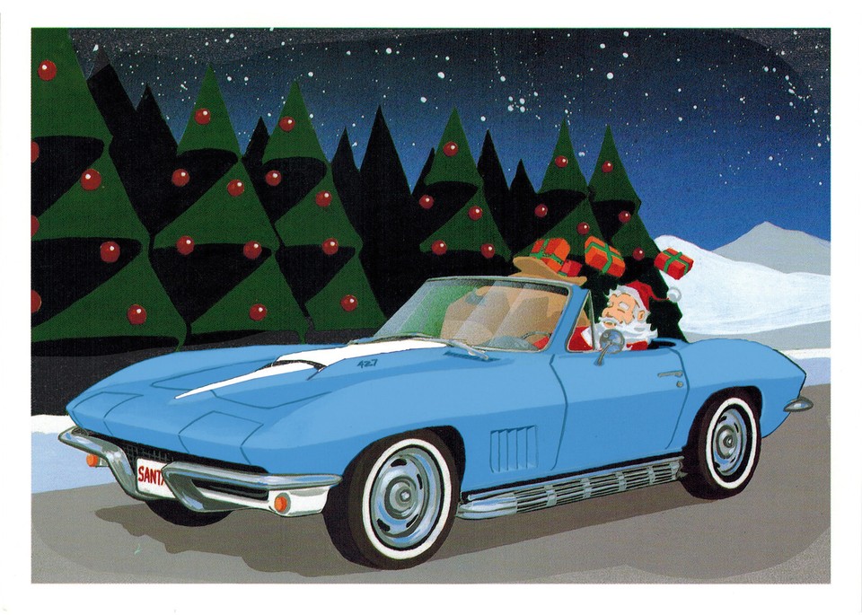 Corvette Christmas Cards | eBay