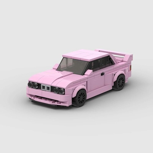 MOC LEGO Car- Pink BMW E30 | eBay Australia
