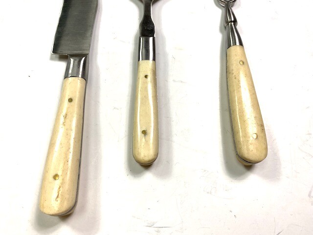 CIVIL WAR CSA CONFEDERATE & US UNION MESS UTENSILS SET- KNIFE, FORK ...
