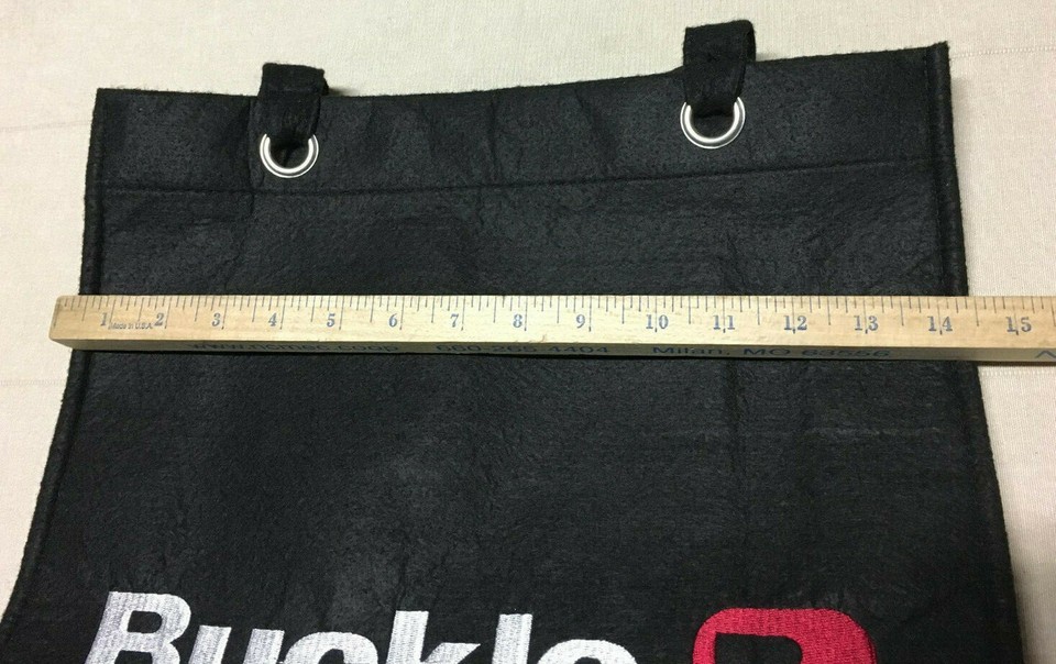 Men's Women's Unisex BUCKLE Bag Black Friday Tote Reusable Recycled ...