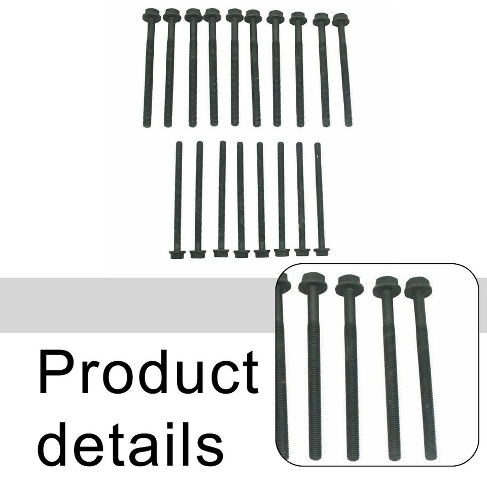 Engine Repair Cylinder Head Bolts 2.2 Engine Fasteners Carbon Steel ...