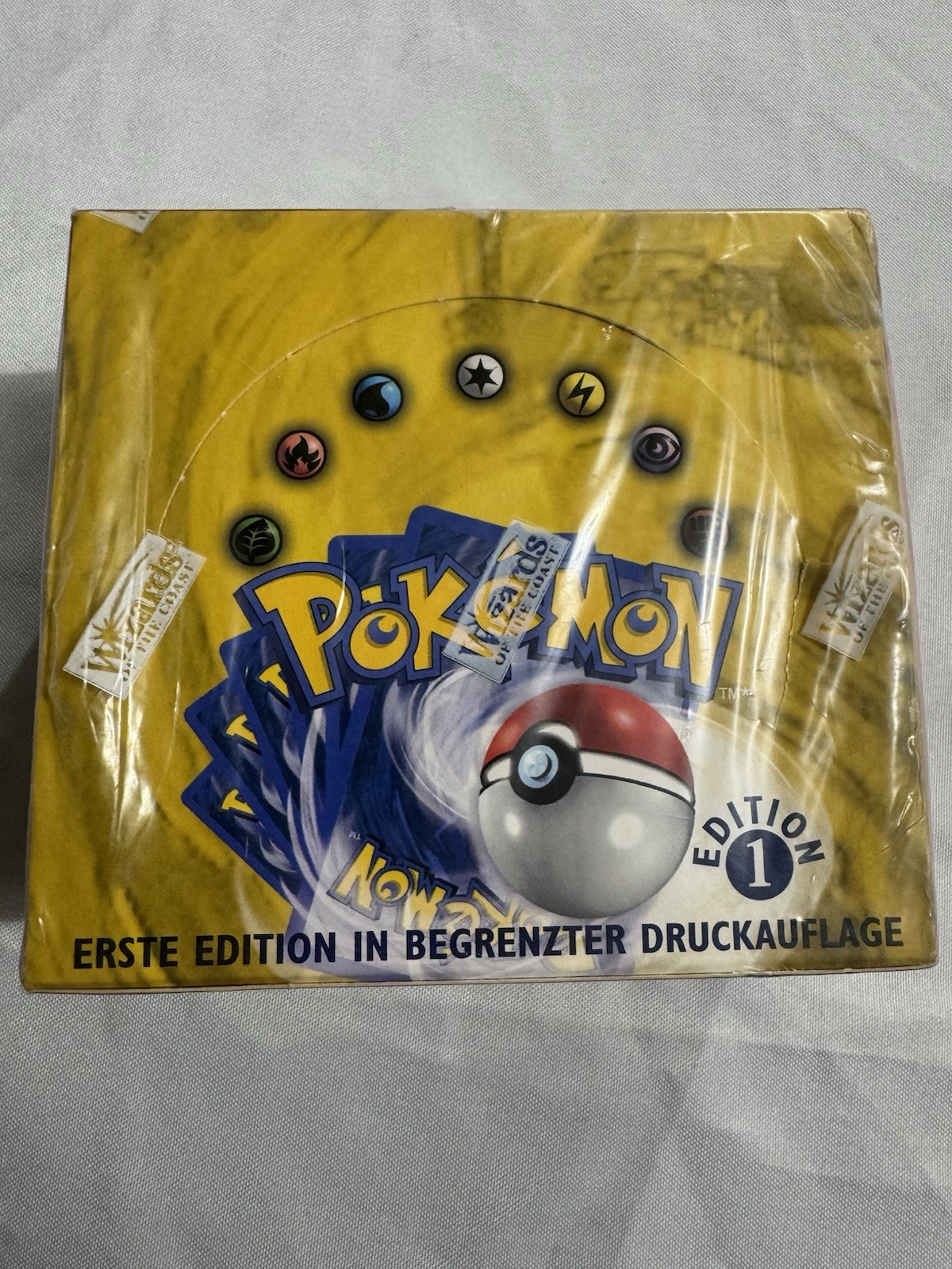 1999 Pokemon GERMAN 1st Edition Base Set Booster Box Display SEALED | eBay