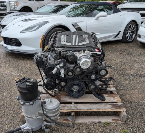 2015-2019 Corvette Z06 OEM LT4 6.2L Engine Assembly Supercharger & Tank ...