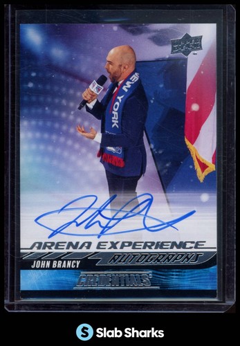 2024 UPPER DECK CREDENTIALS #AE-BR JOHN BRANCY ARENA EXPERIENCE AUTO | eBay