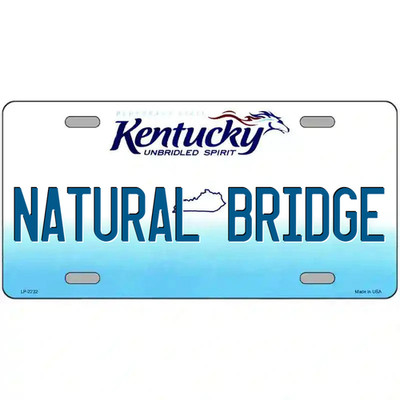 Natural Bridge Kentucky Metal Sign | eBay