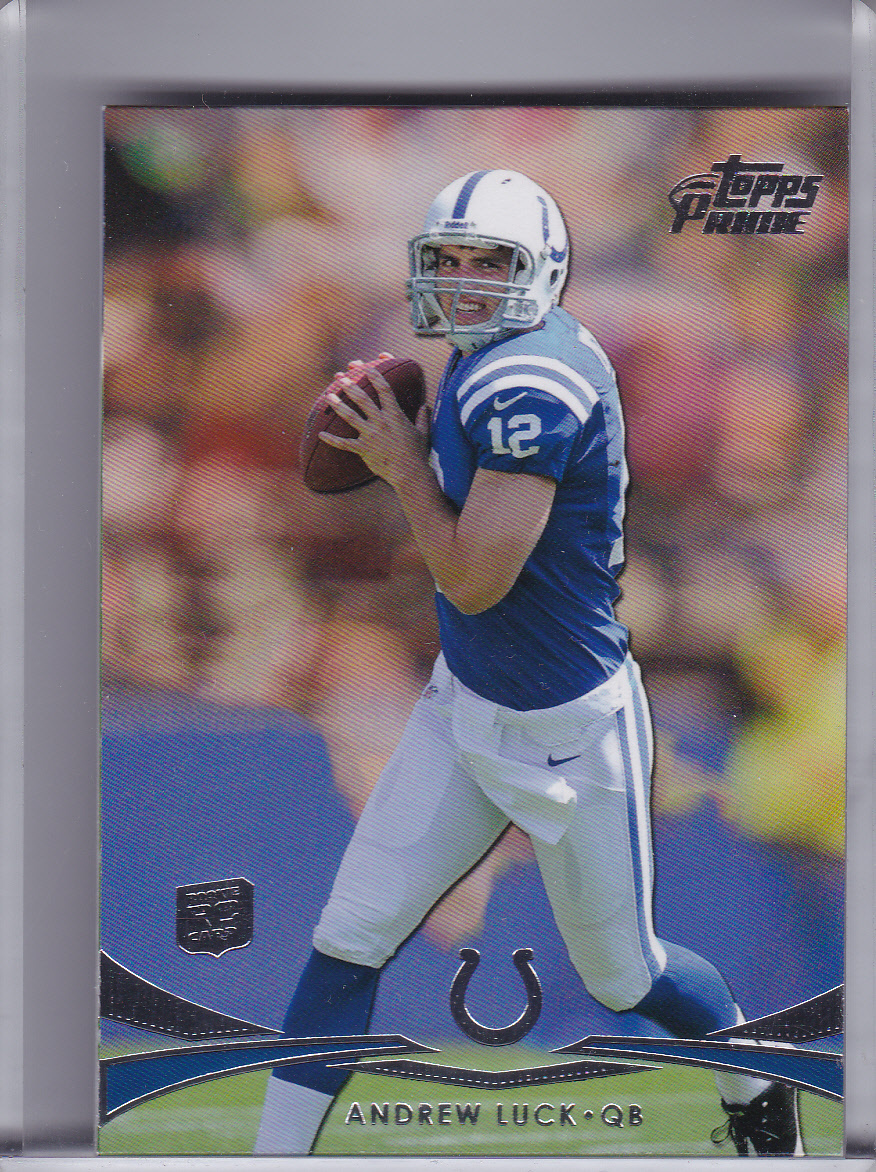 2012 TOPPS PRIME #1 ANDREW LUCK ROOKIE RC INDIANAPOLIS COLTS 1145 | eBay