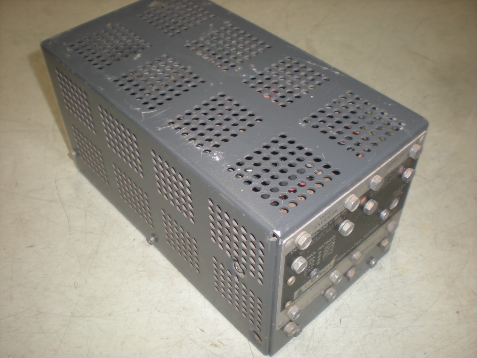 Lambda LMCC28 Power Supply - 105-132VAC In - 28VDC Adjustable +/- 5% ...