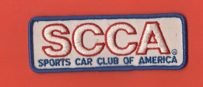 SCCA SPORTS CAR CLUB OF AMERICA AUTOMOBILE RACING PATCH | eBay