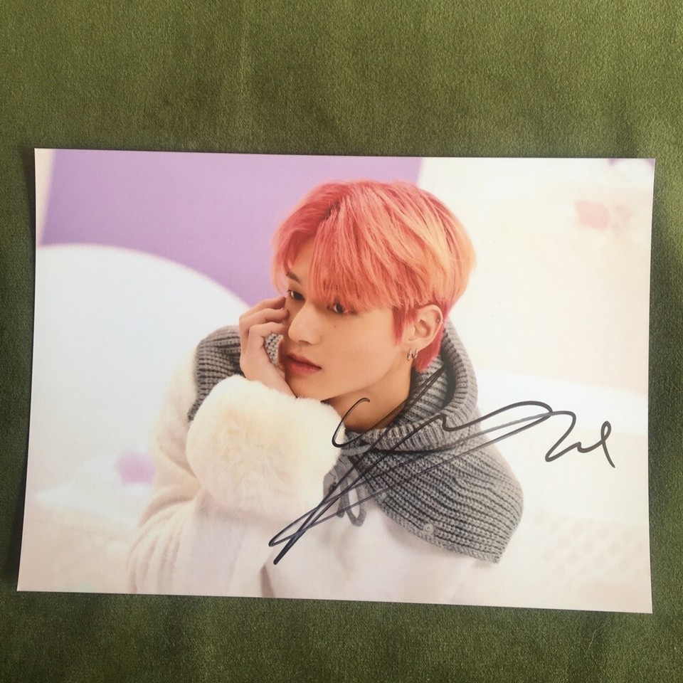 ATEEZ ateez Autographed Group Photo 5*7 K-POP Collection Gifts 2023A | eBay