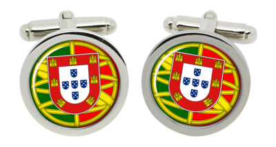 Portugal Crest Round Cufflinks in Box | eBay Australia