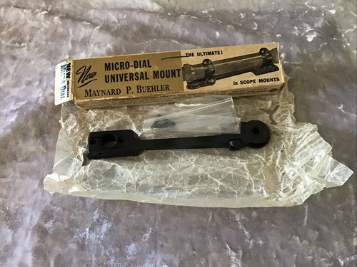 Buehler Micro Dial Scope Mount For 1903 Springfield - New | eBay