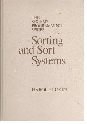 Sorting and Sort Systems, Harold Lorin | eBay