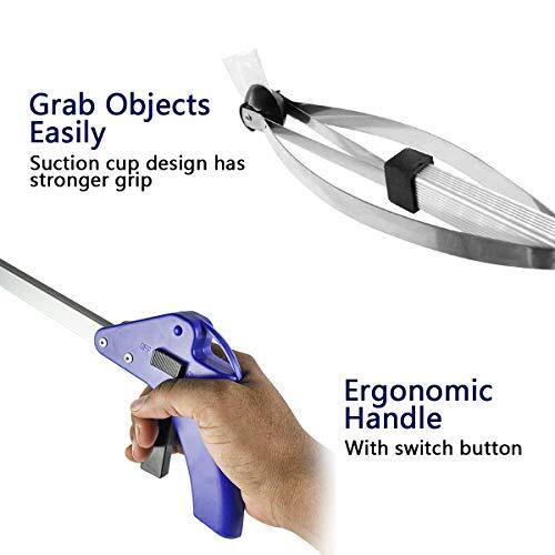 Reacher GRABBER Foldable Long Arm Reaching Claw by Northbear 32 ...