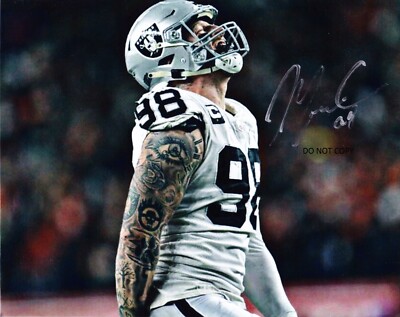MAXX CROSBY - RAIDERS Autographed Signed 8x10 Reprint Photo !! | eBay