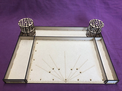 Hobby work station, MDF, A4 size work area. Vallejo, citadel, army ...