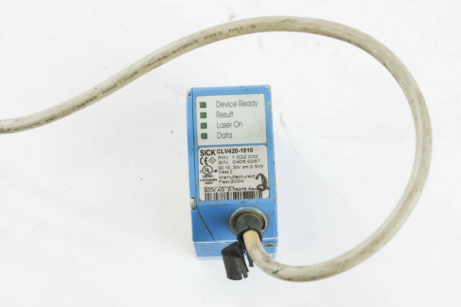 SICK CLV420-1010 BARCODE SENSOR 1022032 | eBay