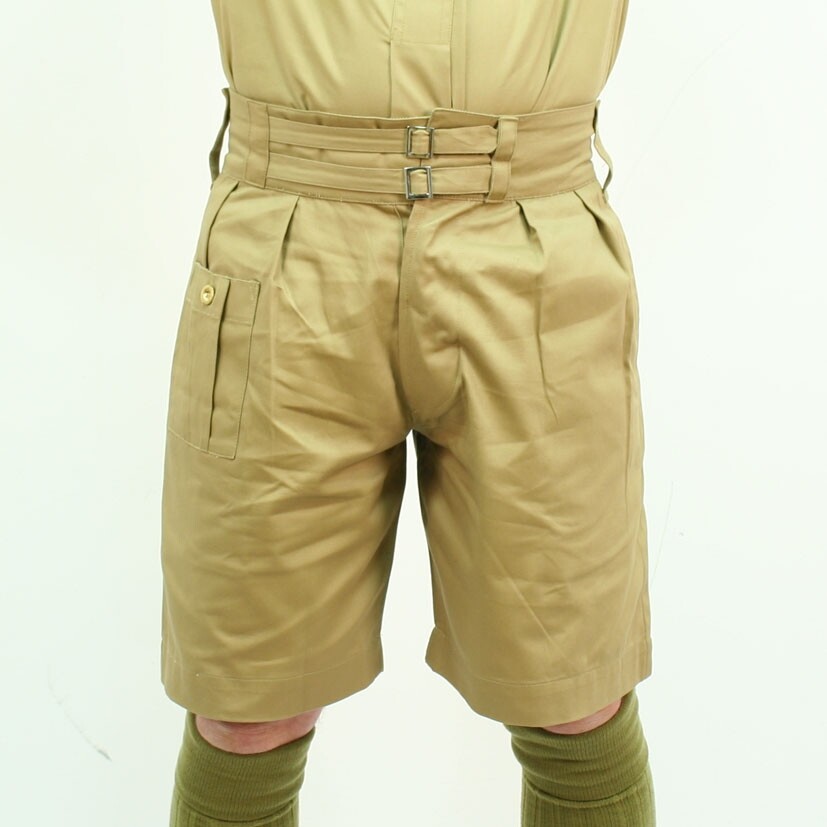 British WW2 Replica 1941 Khaki Drill KD Shorts by Kay Canvas BE982 | eBay