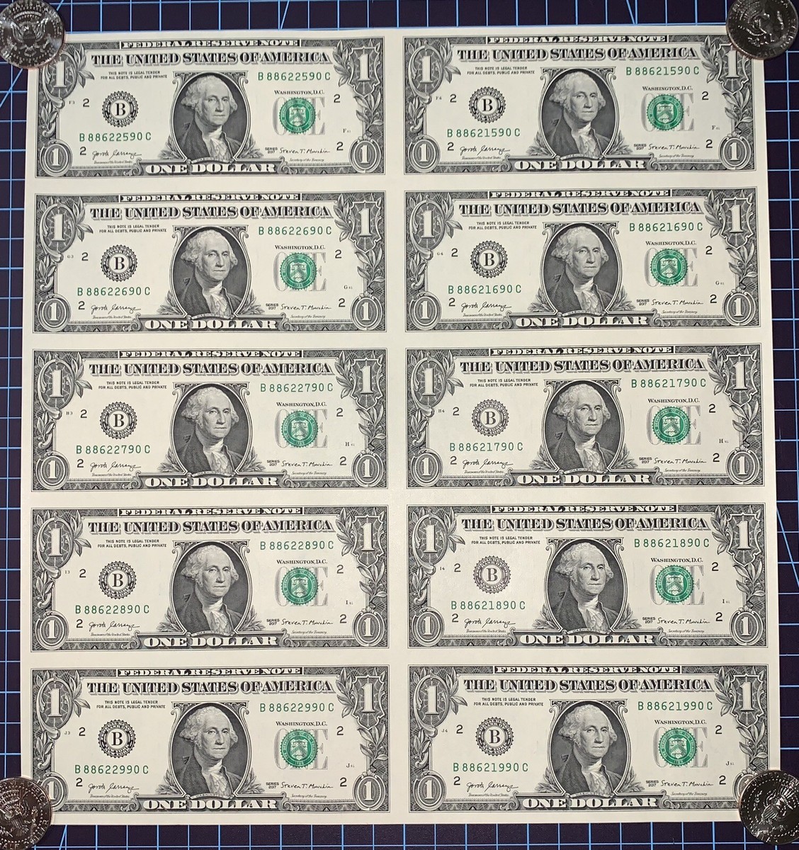 1 Dollar Bill Actual Size Edible Legal Size 1 Dollar Bills.