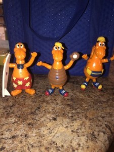 Kraft Cheesasaurus Rex Figures Set of 3 Vintage | eBay