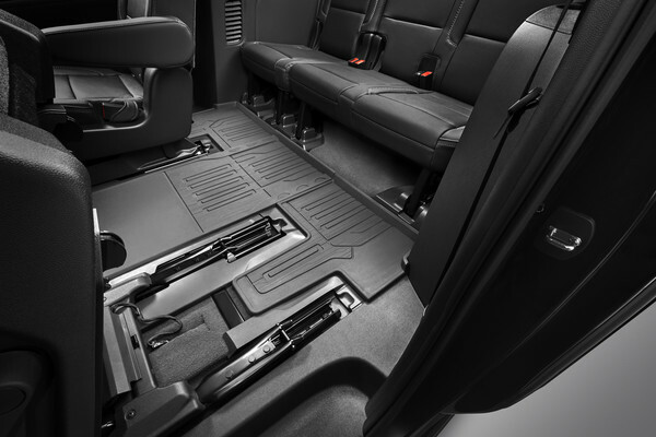 2021-2025 GMC Yukon Front 2nd 3rd Row & Cargo All Weather Floor Liners ...