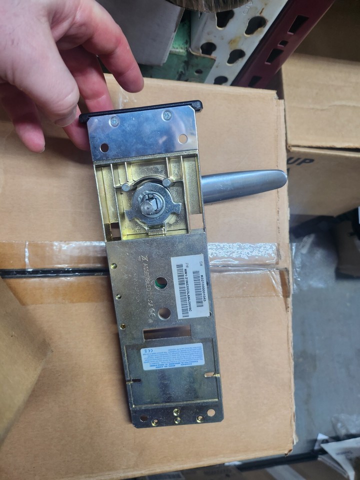 Saflok MT RFID Hotel Lock Bright Chrome Stainless Steel A38880 See Pics ...