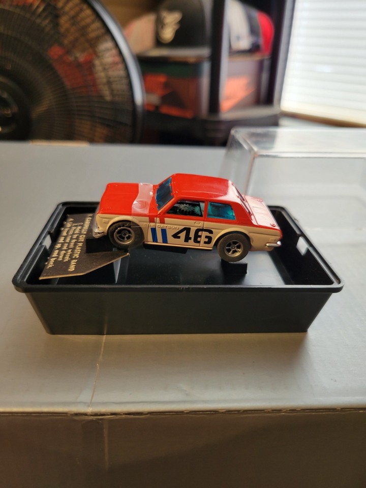 AFX Aurora Banded Bre-Datsun 510 "Trans-Am" #46 1973 nos rare htf mib ...