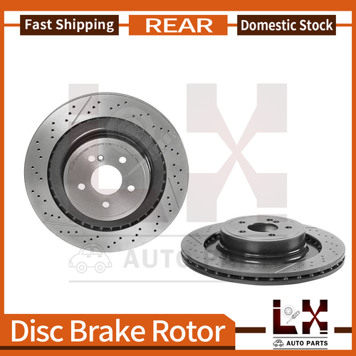 Brembo 2 Rear Disc Brake Rotor Fits 2012 Mercedes-Benz C63 AMG | eBay